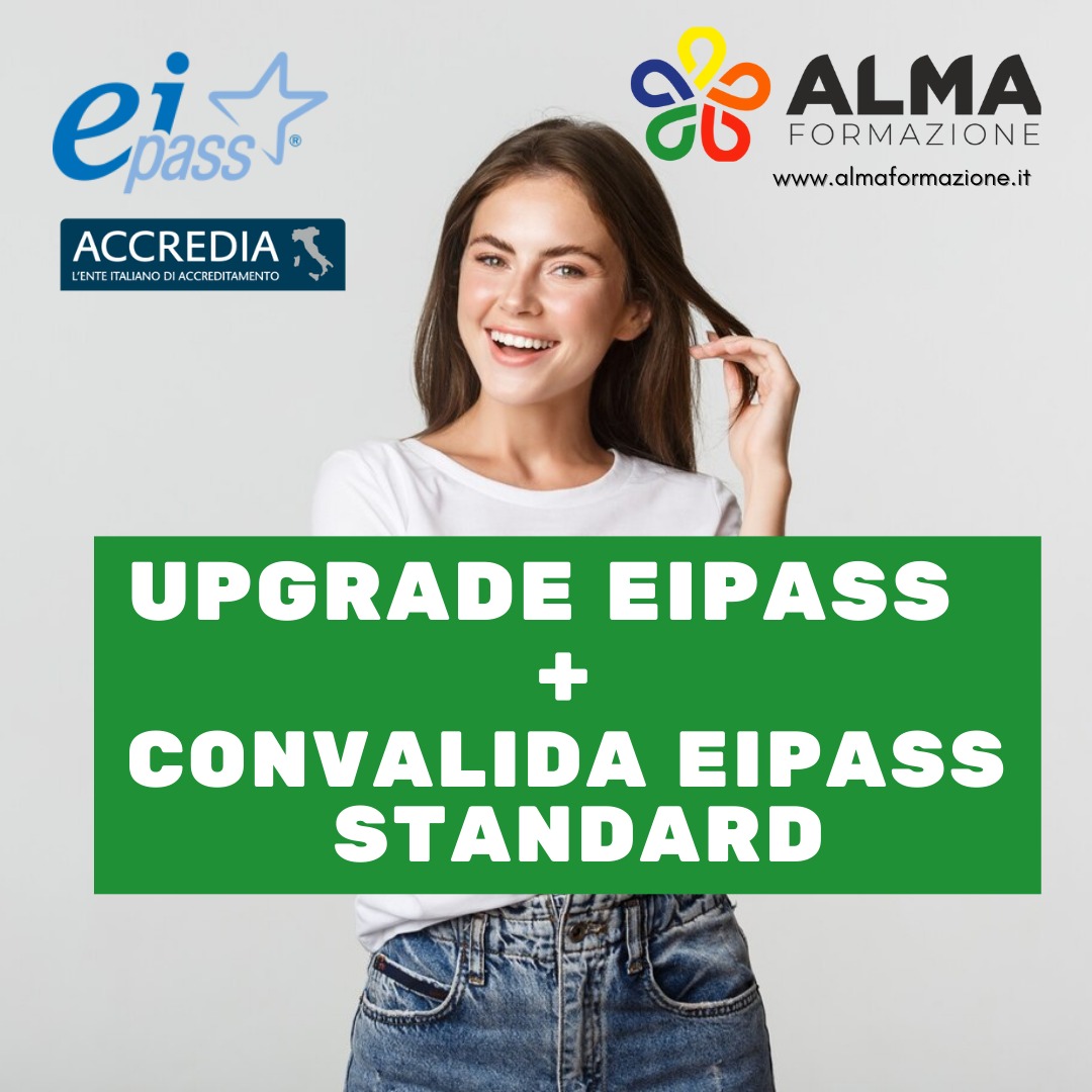 Upgrade EIPASS e Convalida EIPASS STANDARD – CIAD Accredia – Alma Formazione